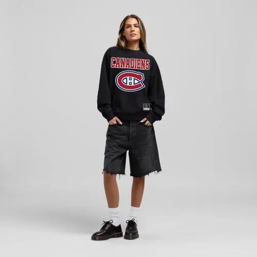 Mitchell & Ness Montreal Canadiens Core Oversized Sweatshirt