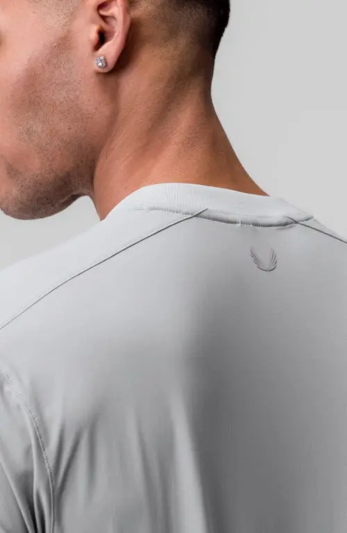 ASRV Tetra-lite Ice Zip Tee - Slate Grey