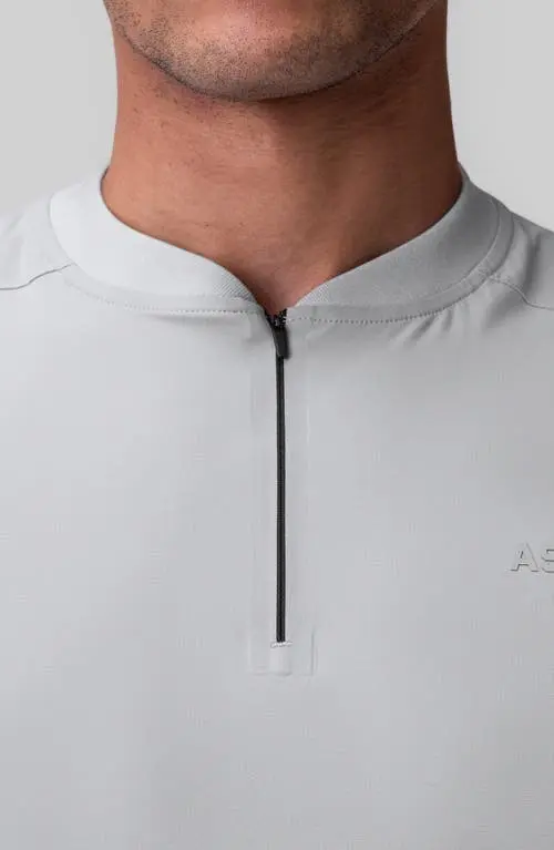 ASRV Tetra-lite Ice Zip Tee - Slate Grey