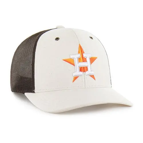 CARHARTT X 47 Carhartt X '47 /brown Houston Astros Undyed Trucker Adjustable Hat