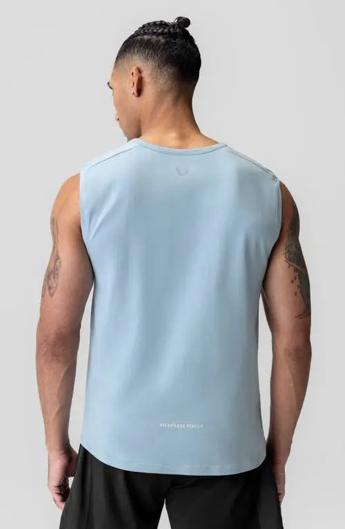 ASRV Creora Cotton Modal Cutoff Tank - Light Sky