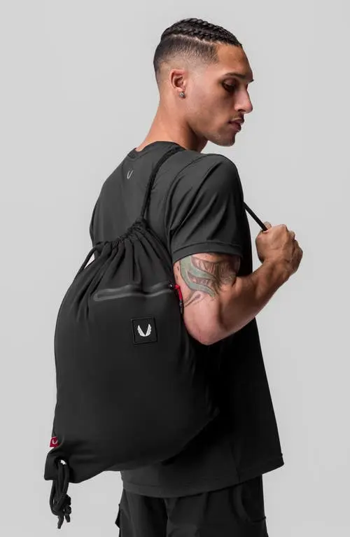 ASRV Mesh Drawstring Bag - Black