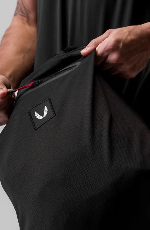 ASRV Mesh Drawstring Bag - Black