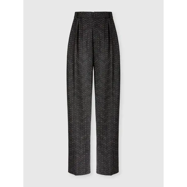 Missoni Wide-leg Pants - Grey& Silver