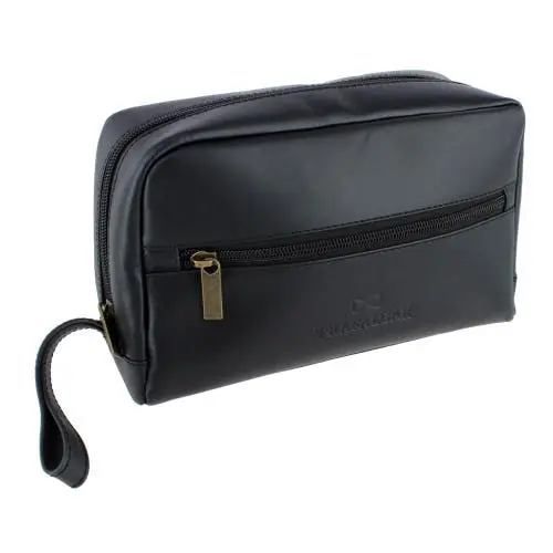 Trafalgar Henson Genuine Leather Travel & Personal Item Bag - Black