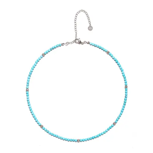 SEVEN SAINTS Choker Necklace For Creativity & Confidence - Gold
