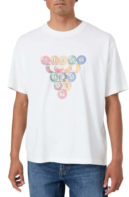 Guess Pool Ball Graphic Oversized T-shirt