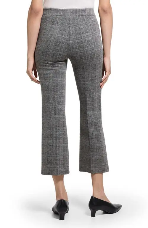 Theory Glen Plaid Ankle Kick Pants