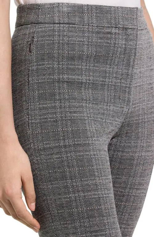 Theory Glen Plaid Ankle Kick Pants