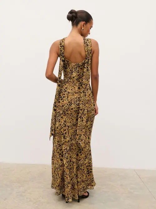 PRETTY LAVISH Arden Cowl Maxi Dress