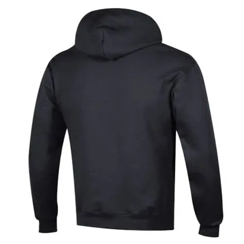 Champion Carolina Panthers Powerblend Arch Over Logo Hoodie - Black