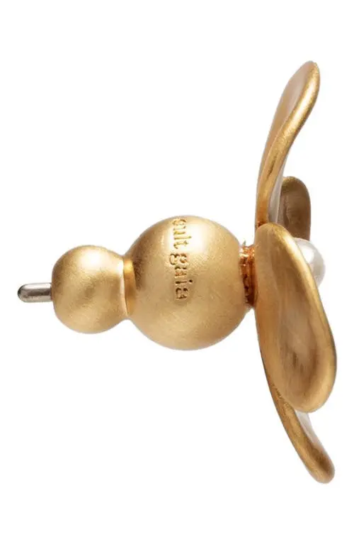 Cult Gaia Lucky Mini Imitation Pearl Stud Earrings