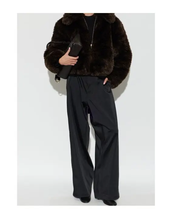 STAND STUDIO Aya Faux Fur Jacket