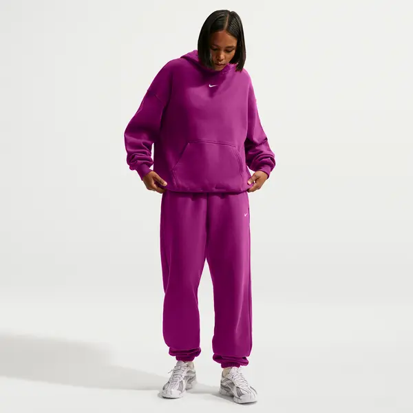 Nike Studio Fleece Medium Weight Oversized Pullover Hoodie