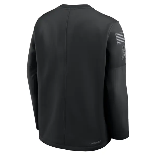 Nike Los Angeles Chargers Salute To Service Sideline Coaches Nfl Pullover Crew