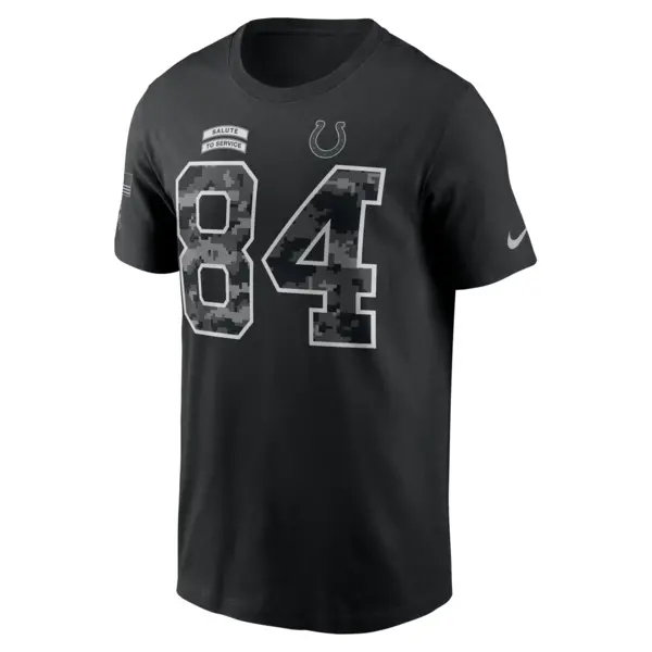Nike Tyler Warren Indianapolis Colts Salute To Service Nfl T-shirt - Black