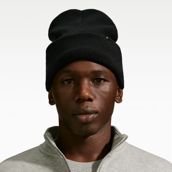 Nike Peak Tall-cuff Satin-lined Beanie