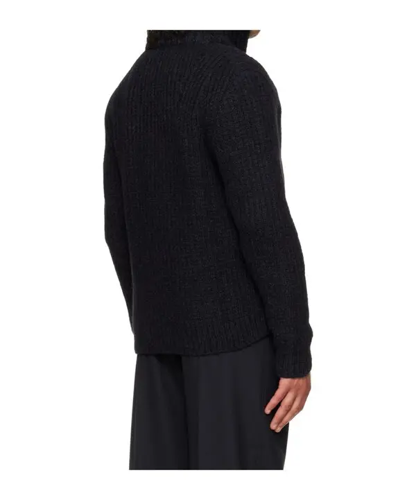 Moncler Logo Patch Zip-up Cardigan