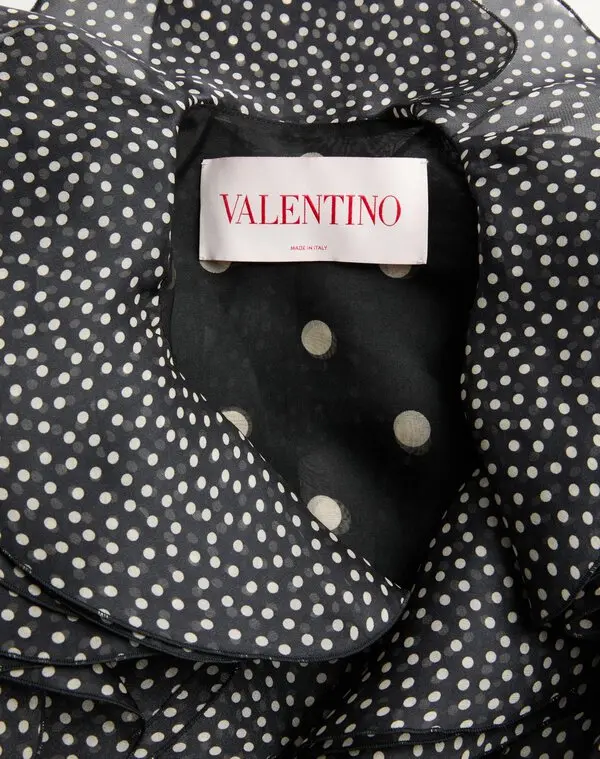 Valentino Garavani Organza Jacket With Plusdepois Print