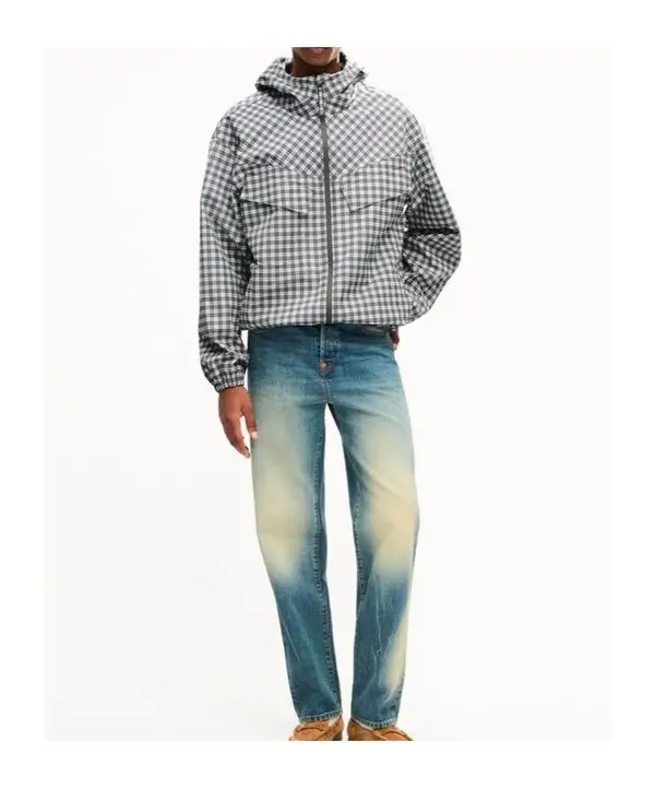 Kenzo Checks' Windbreaker In Recycled Polyester