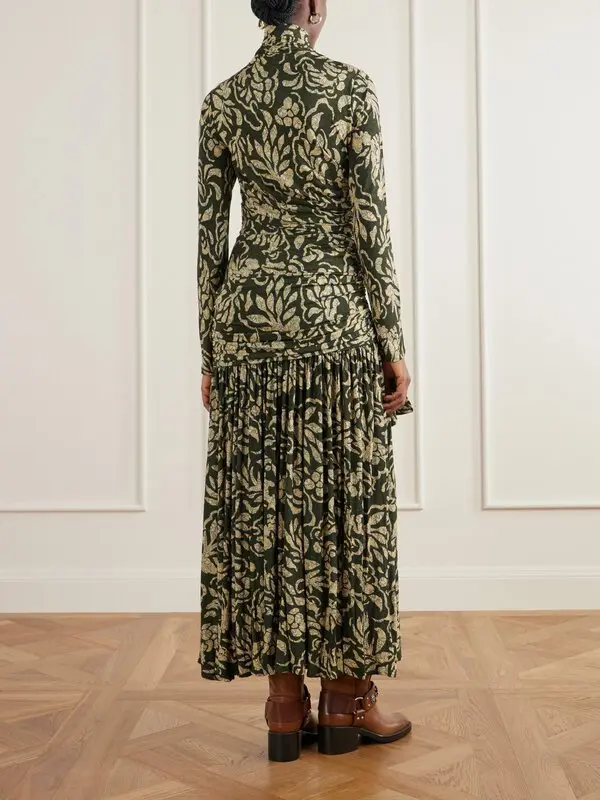 Ulla Johnson High-neck Maxi Dress