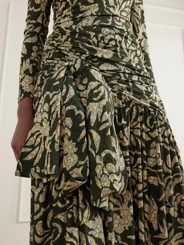 Ulla Johnson High-neck Maxi Dress