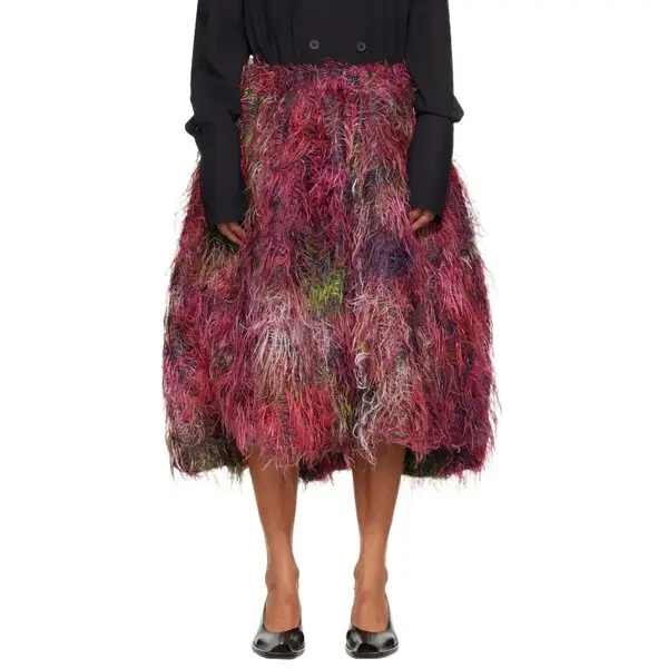 Comme Des Garçons Elastic-waist Skirt