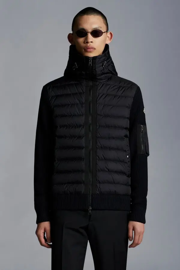 Moncler Padded Wool Hoodie
