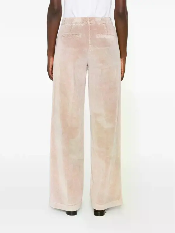 Peserico Corduroy Wide-leg Trousers