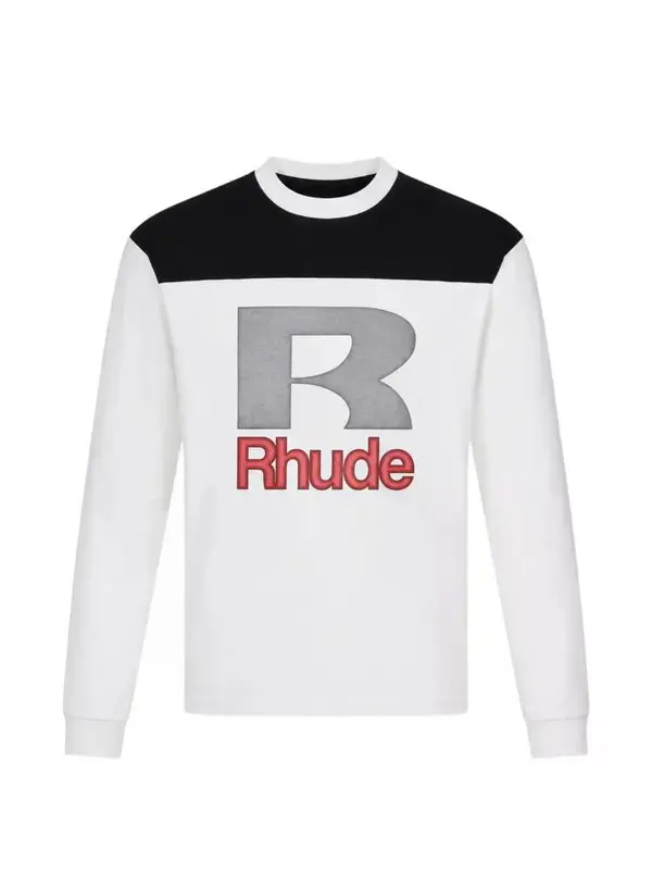 Rhude Racing Panel Long-sleeve T-shirt