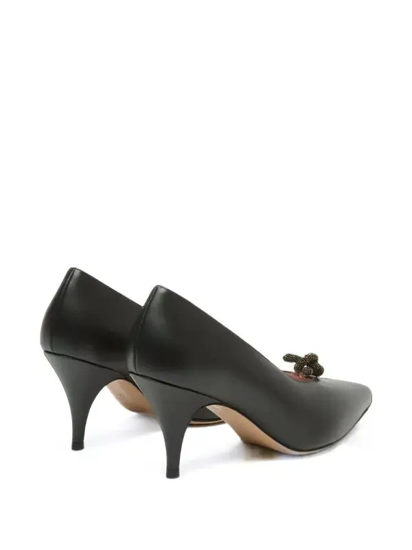 Fabiana Filippi Knot-detail Pointed-toe Pumps