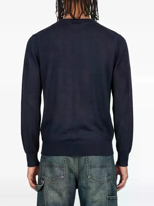 KANGRA Crew-neck Long-sleeve Sweater