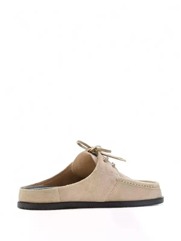 Good News Kindlin Lace-up Mules - Neutrals