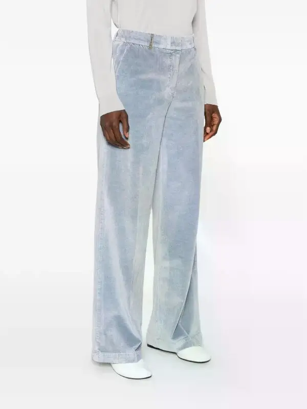 Peserico Corduroy Wide-leg Trousers
