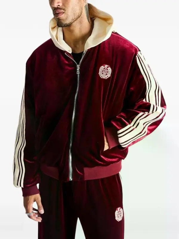 RtA Rei Crest-motif Bomber Jacket