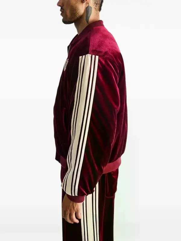 RtA Rei Crest-motif Bomber Jacket