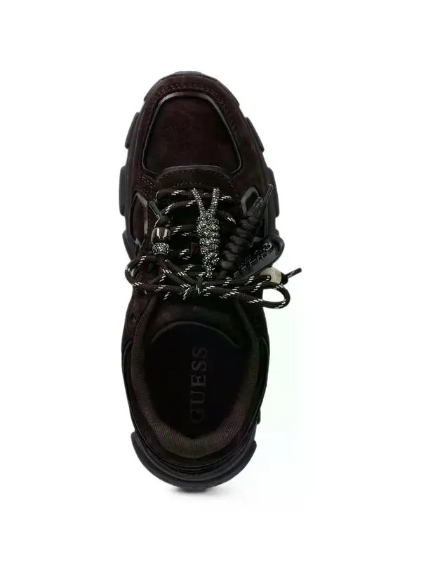 Guess Irrina Suede Panelled Sneakers