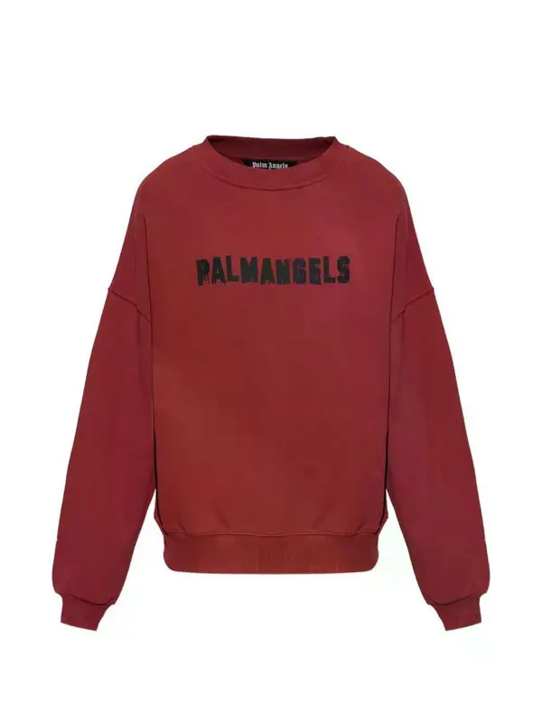 Palm Angels Palm Hills Logo-print Sweatshirt
