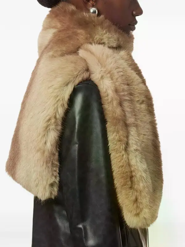 Apparis Kai Faux-fur Scarf - Neutrals
