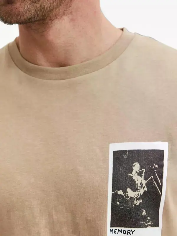 LES DEUX Image-print T-shirt