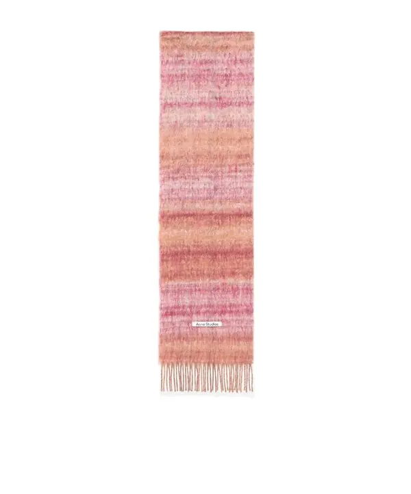 Acne Studios Fringed Mohair Scarf