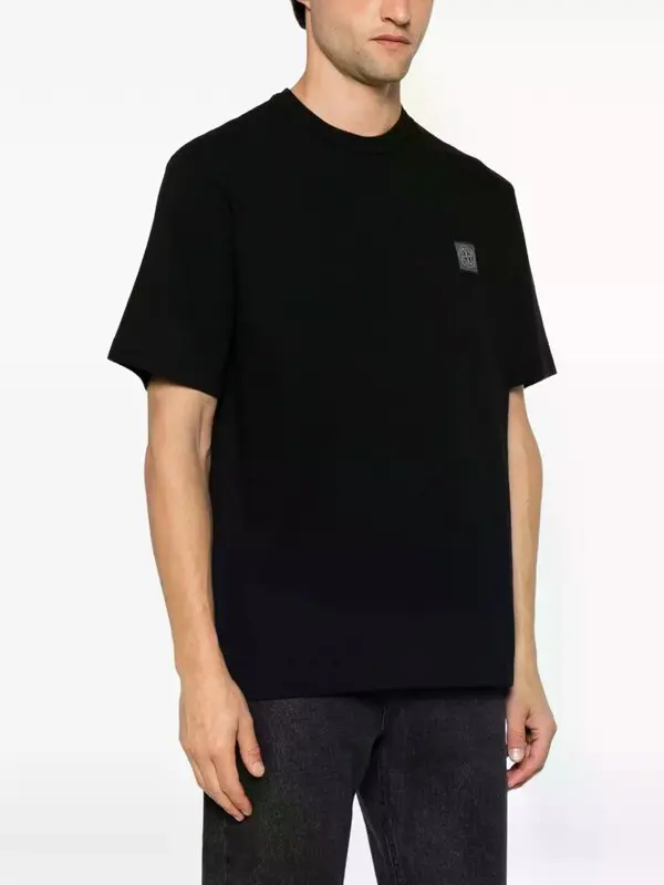 Stone Island Logo-patch T-shirt