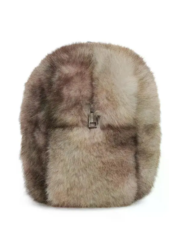 Apparis Jumbo Noor Faux-fur Clutch Bag