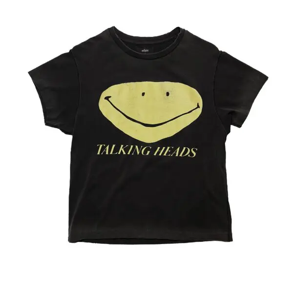 OTHER UK Talking Heads Psycho Killer Vintage Band T-shirt - Black