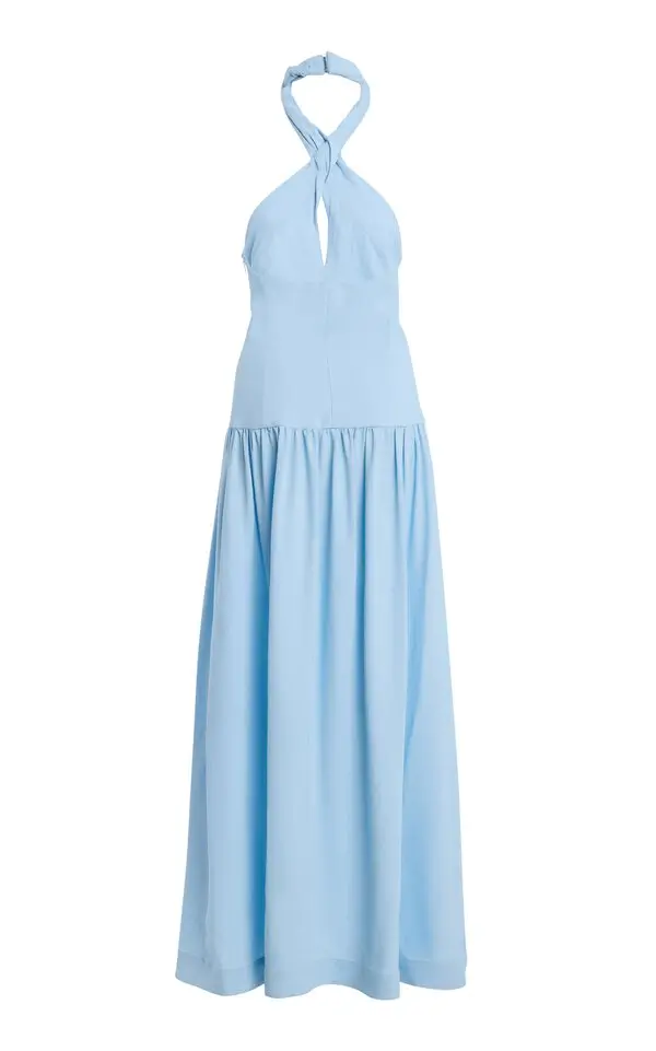 Proenza Schouler Violeta Crepe Maxi Dress