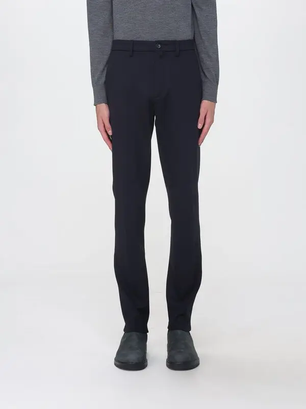 SIVIGLIA Mid-rise Slim Fit Technical Jersey Trousers With Pockets - Blue