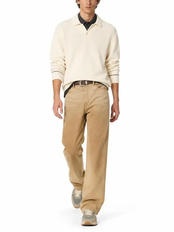 GOLDEN GOOSE Jeans Con Dettaglio Check