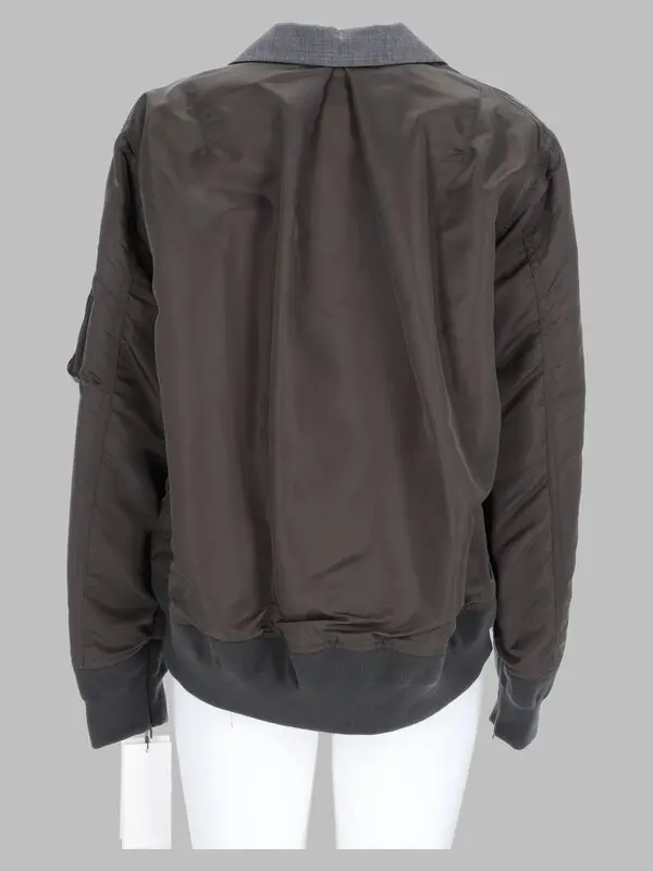 Sacai Giacca Ibrida Doppiopetto