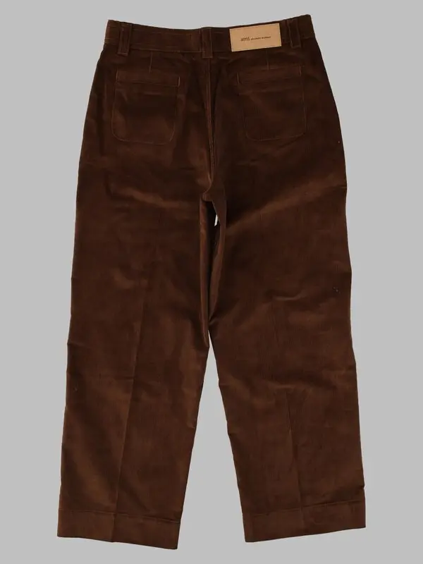 AMI Paris Pantalone Baggy In Cotone
