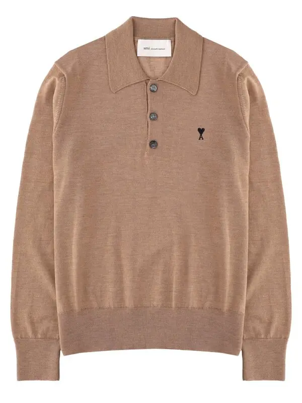 AMI Paris Polo Con Logo